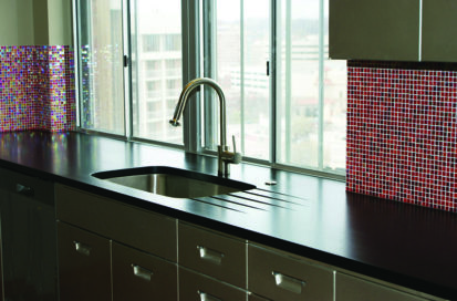 IceStone - Recycled Glass Countertops. Made in the USA